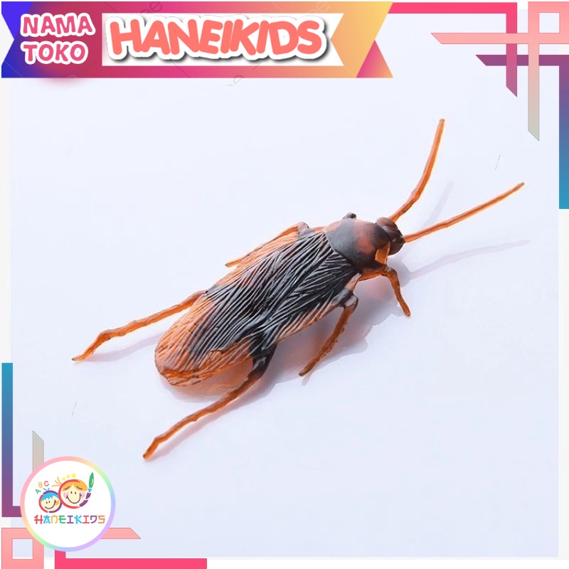 Jual Mainan HEWAN KARET PRANK Cicak Kecoak Kelabang Laba laba ...