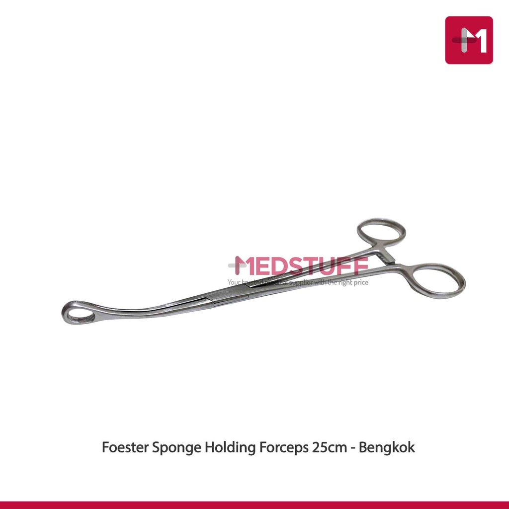 Jual Foerster Sponge Holding Forcep Klem Kasa Korentang | Shopee Indonesia