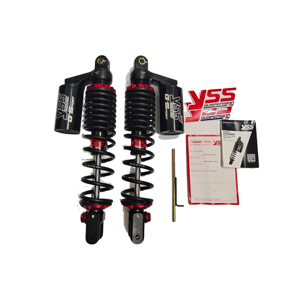 Jual Shockbreaker YSS Black Series G-Sport Smooth Yamaha Xmax | Shopee Indonesia