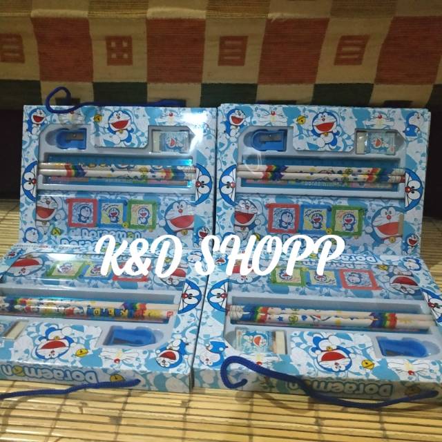 Jual ALAT TULIS SEKOLAH-DORAEMON-PERLENGKAPAN SEKOLAH ANAK-KIDS TOYS ...