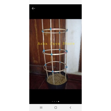 Jual paket ajir melingkar 80cm + lingkaran 30cm+12pcs tali ties ...