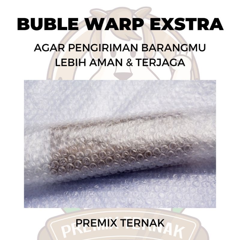 Jual EXTRA BUBBLE WARP PREMIX TERNAK | Shopee Indonesia