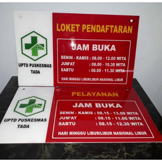 Jual AKRILIK PAPAN JAM BUKA | Shopee Indonesia