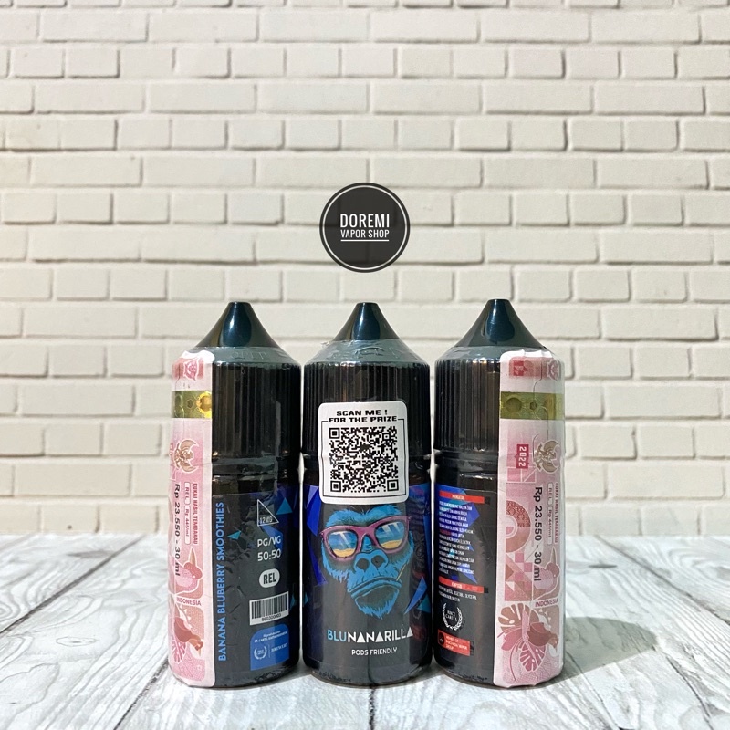 Jual SALTNIC BLUENANARILLA 30ML | Shopee Indonesia