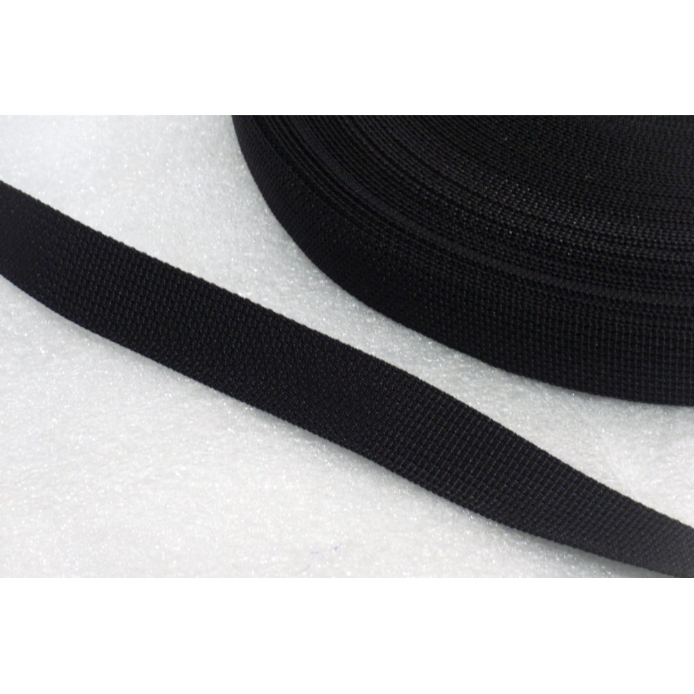 Jual Tali Webbing Hitam 2,5 cm Meteran | Shopee Indonesia
