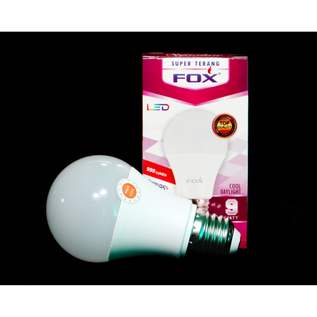 Jual LAMPU LED FOX SIGNATURE 9 WATT KUNING/PUTIH | Shopee Indonesia