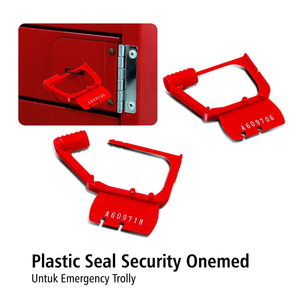 Jual Plastic Seal Security Lock Kunci Plastik Nomor Untuk Emergency ...