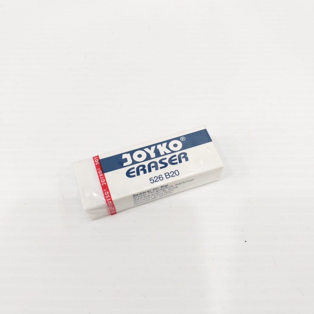 Jual Penghapus/Eraser ERB-20SQ HITAM/ERW-20SQ KENKO PUTIH/ER-20BL HITAM/526 B20 JOYKO PUTIH ...