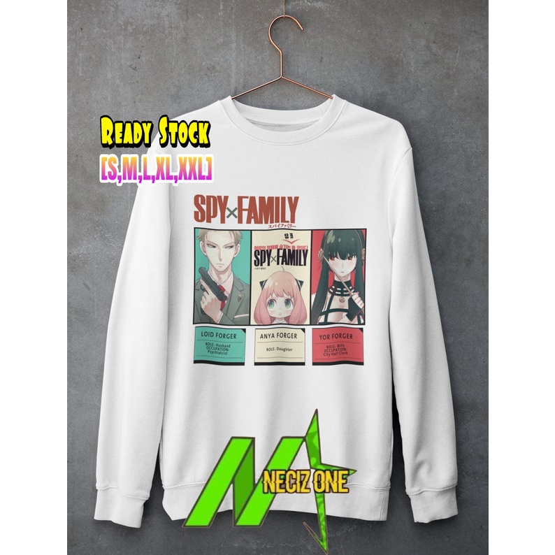 Jual CREWNECK SWEATER MANGAJEPANG FORGER FAMILY SPY X FAMILY KARAKTER ...