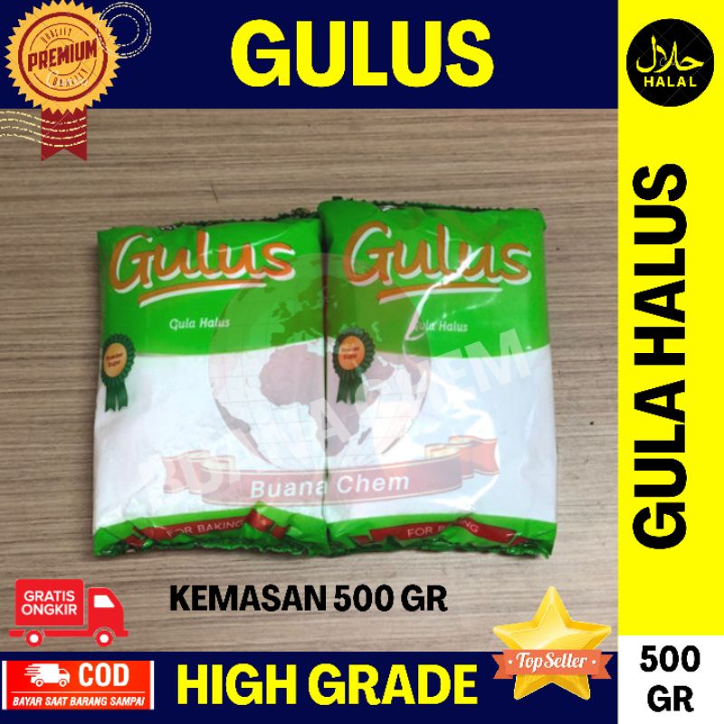 Jual Gula Halus Gulus 500 gram / Gula Donat Dingin Tepung / Dextrose ...