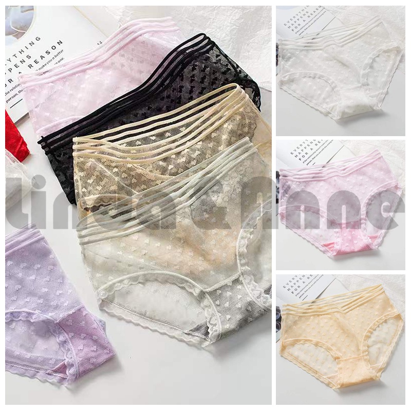 Jual Celana Dalam Wanita Dewasa Women Panties Transparan - CD Wanita Transparan Underwear Motif ...