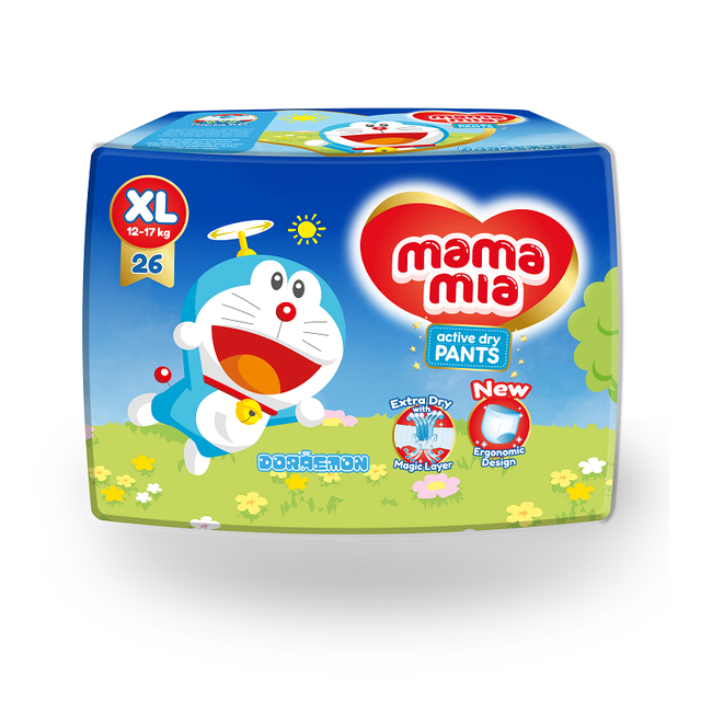 Jual Mamamia Baby Diapers Pants XL 26 Pcs - Popok celana bayi XL 26 ...