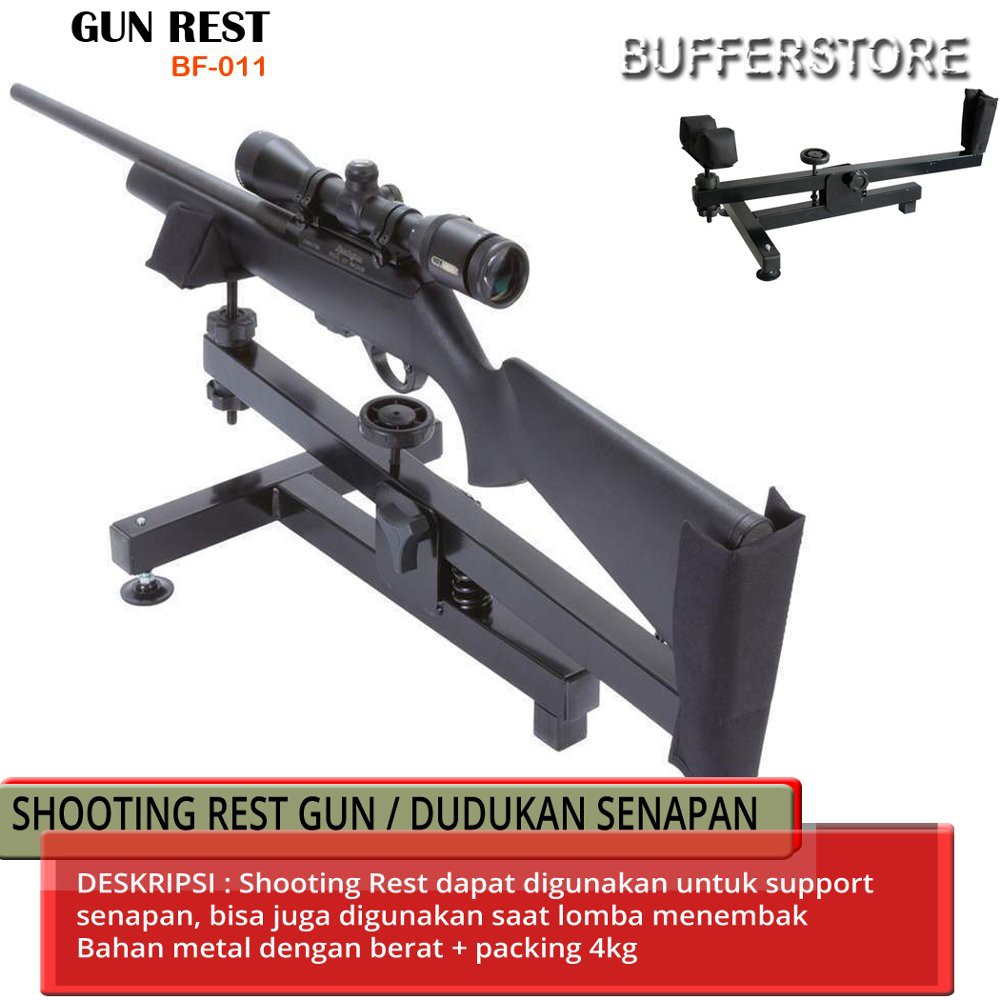 Jual shooting rest dudukan support senapan mounting gun | Shopee Indonesia