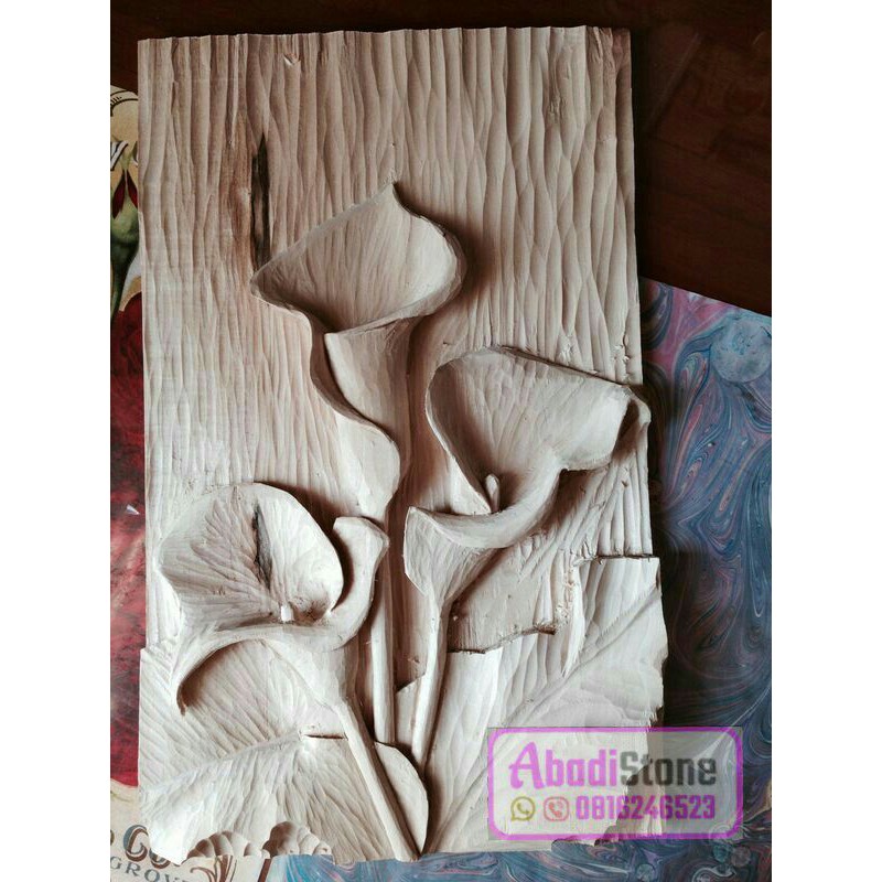 Jual batu alam ornamen relief mini batu putih tempel dinding | Shopee ...