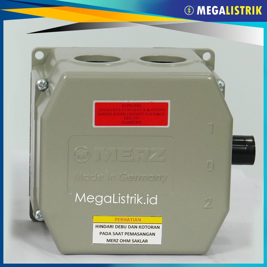Jual MERZ GZ 1-0-2 3P 25A OHM SAKLAR CAM / CHANGEOVER SWITCH / HANDLE GENSET | Shopee Indonesia