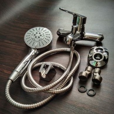 Jual KRAN BATHTUB PANAS DINGIN SET KOMPLIT SHOWER | Shopee Indonesia