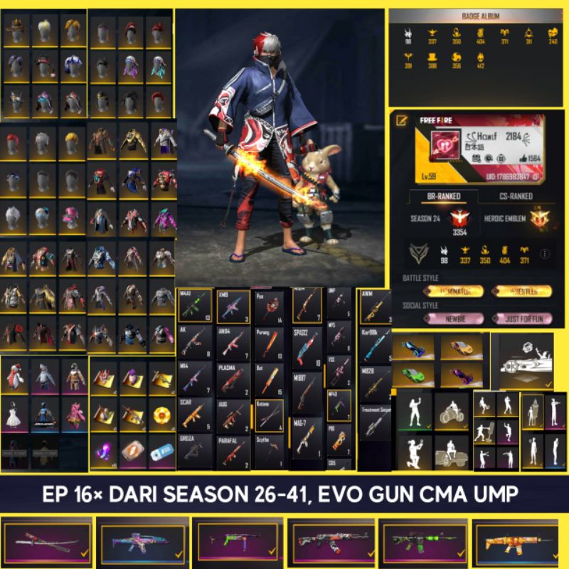 Jual AKUN FF SULTAN MURAH!! | Shopee Indonesia