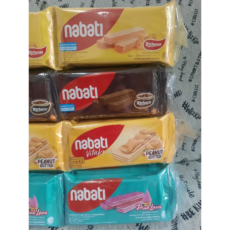 Jual Nabati Wafer Renceng (@17gr x10pcs) | Shopee Indonesia