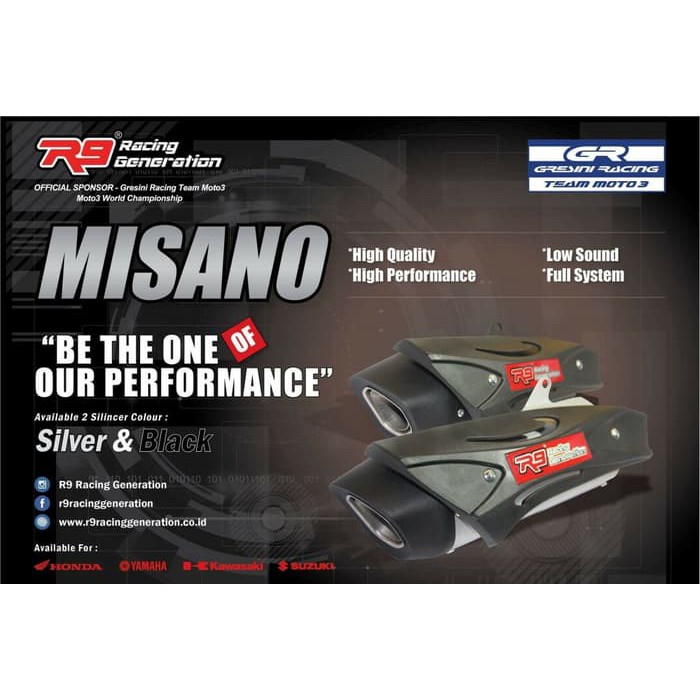 Jual R9 Misano Series Matic (Yamaha- Honda & Suzuki) | Shopee Indonesia