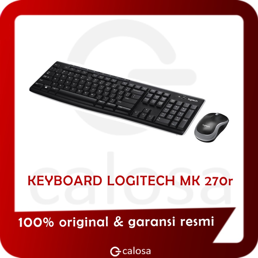 Jual KEYBOARD LOGITECH MK 270R | Shopee Indonesia