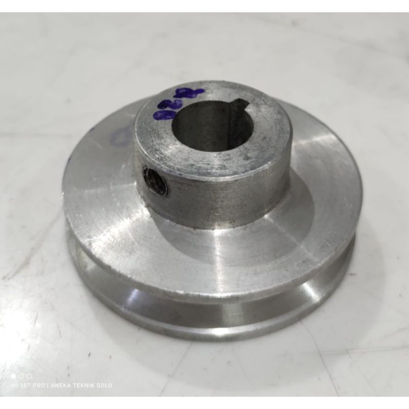 Jual Pulley A1 3" 20MM Puli Aluminium Jalur A1 Pully A1 3" | Shopee ...