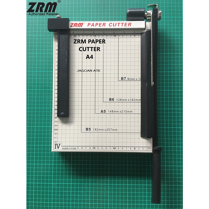 Jual Paper Cutter ukuran A4 / 12"X10" ZRM A4 | Shopee Indonesia