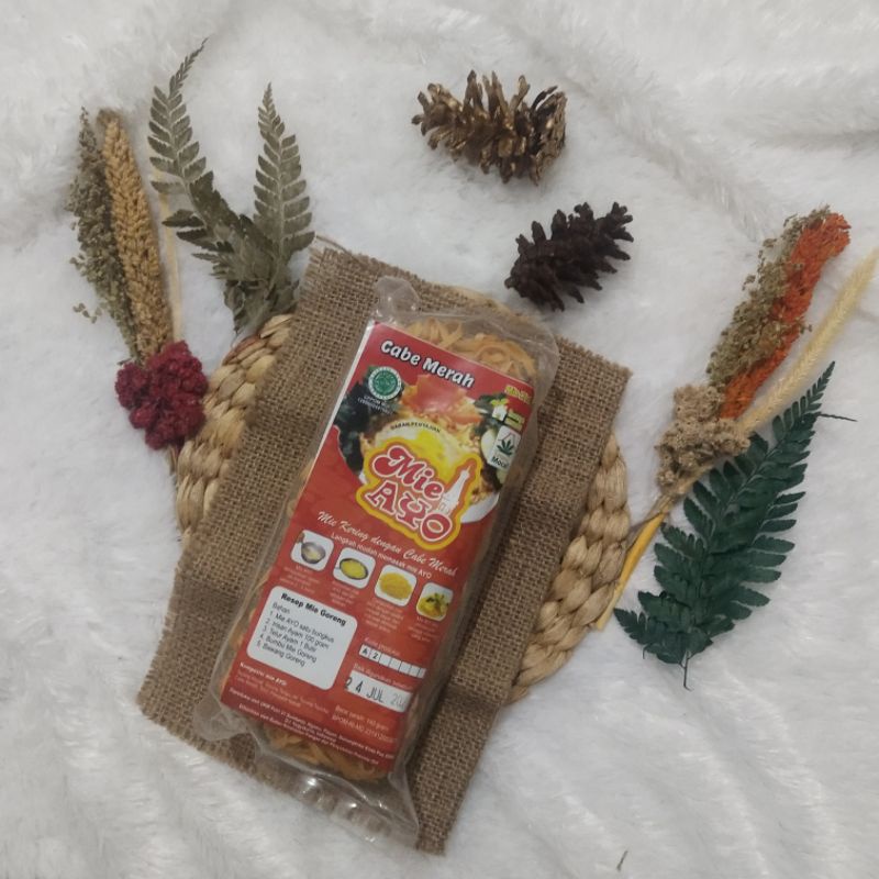 Jual Mie Ayo Mi Mocaf Cabe Merah Sehat Rendah Gluten Tanpa Pengawet dan ...