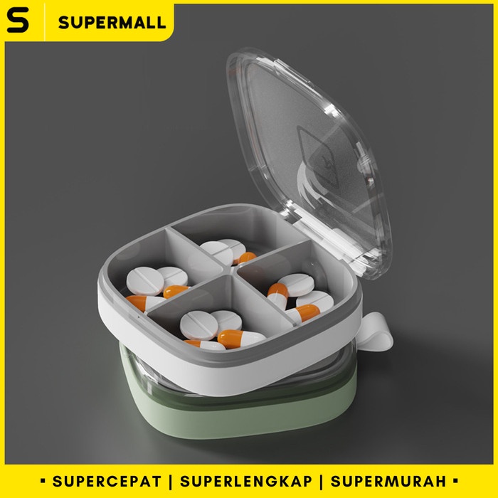 Jual Supermall Medicine Box - Kotak Tempat Obat dan Vitamin Harian ...
