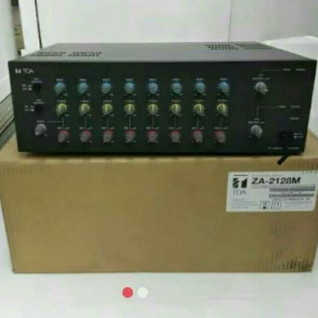 Jual Mixer Amplifier TOA ZA 2128 M ORIGINAL 2 X 120 watt | Shopee Indonesia