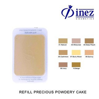 Jual INEZ PRECIOUS POWDERY CAKE REFILL | Shopee Indonesia