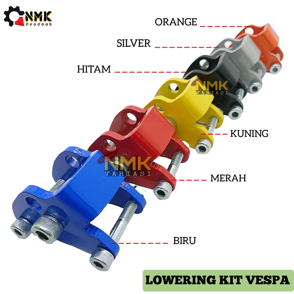 Jual Lowering Kit Vespa Sprint Primavera Lx S Zelioni Custom Pemendek ...