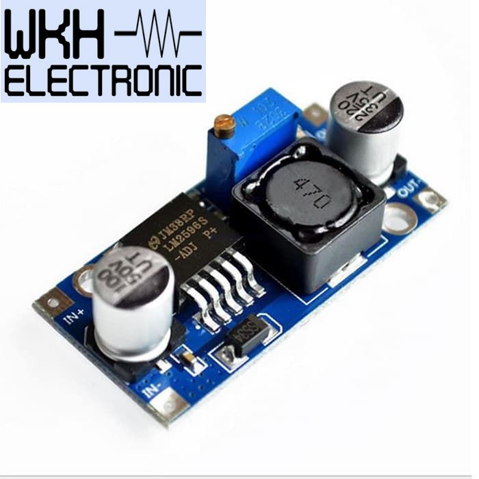 Jual LM2596 Step Down DC-DC Adjustable Modul Penurun Tegangan DC LM-2596 | Shopee Indonesia