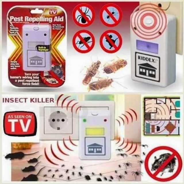 Jual ultrasonic penghalau hama tikus antitikus antikecoa | Shopee Indonesia