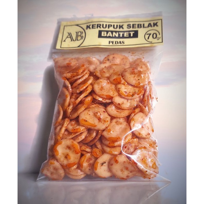 Jual KERUPUK SEBLAK (UDANG) KRUPUK bantet 60gr TERLARIS | Shopee Indonesia