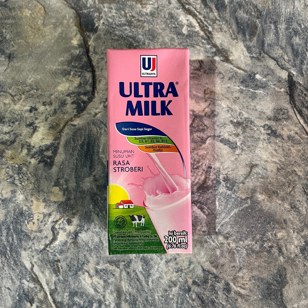 Jual Susu UHT Ultra Milk 200ml - Varian Rasa | Shopee Indonesia