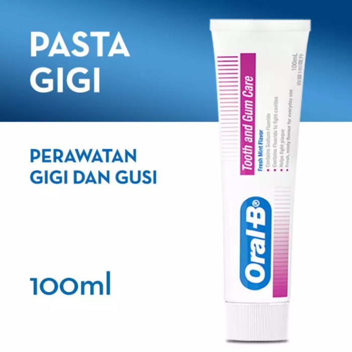 Jual ORAL-B Pasta Gigi Tooth & Gum Care 100g | Shopee Indonesia