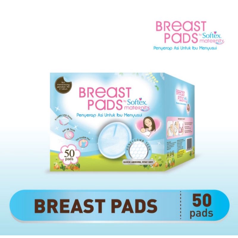 Jual Softex Maternity Breast Pads isi 50s/Penyerap ASI/Pads Ibu ...