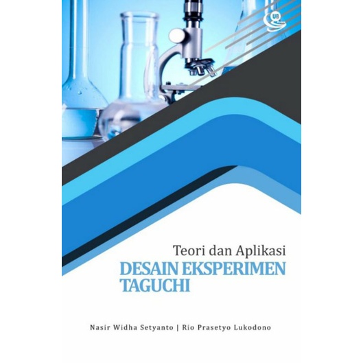 Jual [ Original - UB Press ] Buku Teori dan Aplikasi Desain Eksperimen Taguchi | Shopee Indonesia