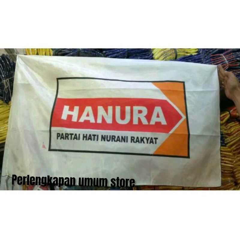 Jual BENDERA PARTAI HANURA UKURAN 60 × 90 CM ISI 100 LEMBAR | Shopee ...