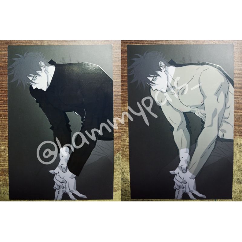 Jual Magic Posca JJK Haikyuu Posca Postcard Magic thermal print toji ...