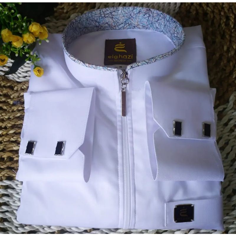 Jual [COD] THOBE 3 ELGHAZI [JUBAH QEIN ZIPPER] JUBAH RETHOBE TERLARIS ...