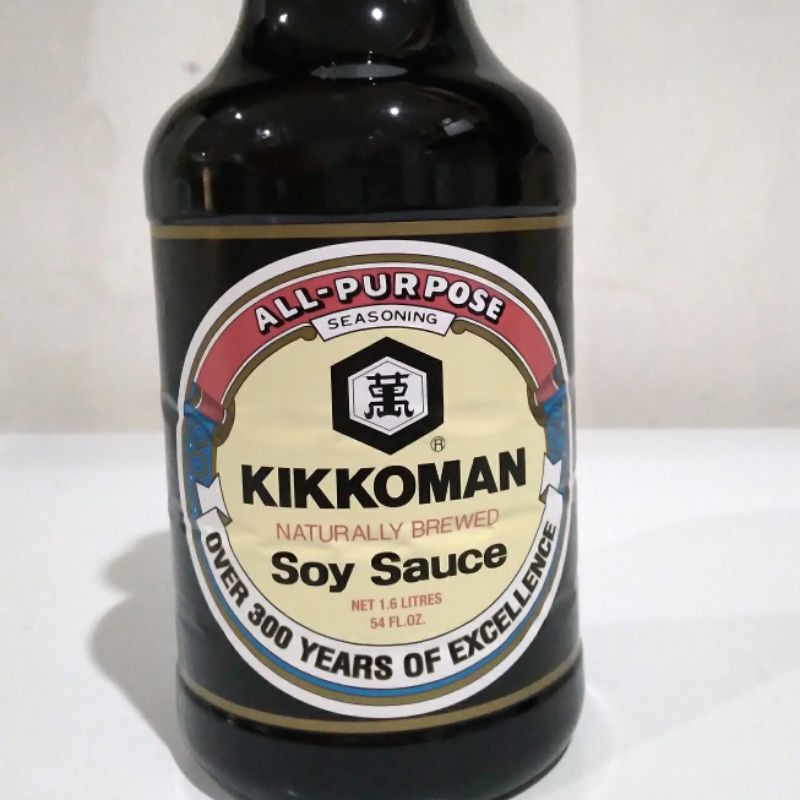 Jual Kikkoman Soy Sauce 1.6 Ltr - Kikoman Kecap Asin Jepang | Shopee ...
