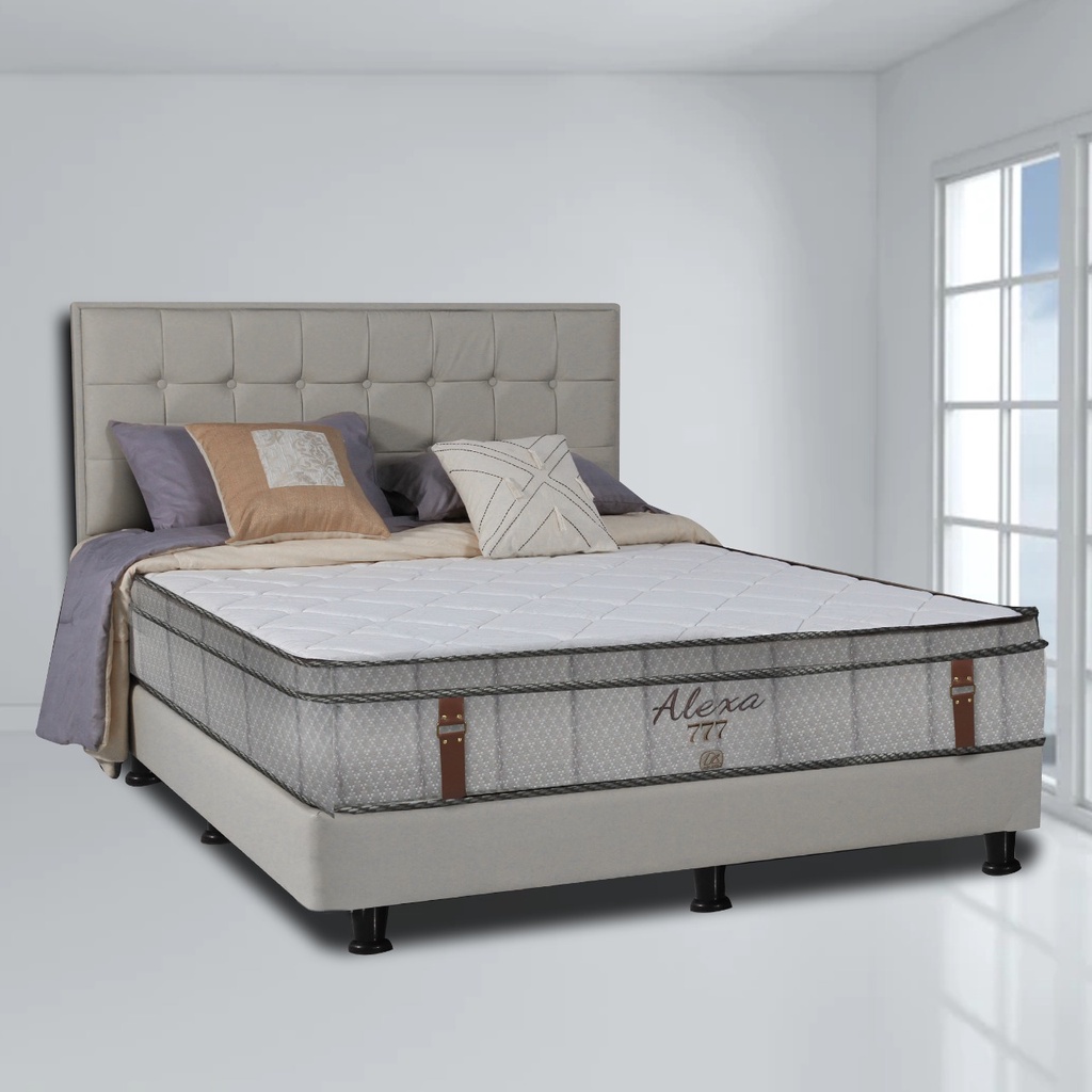 Jual Airland Kasur Spring Bed ALEXA 777 Full Set | Shopee Indonesia