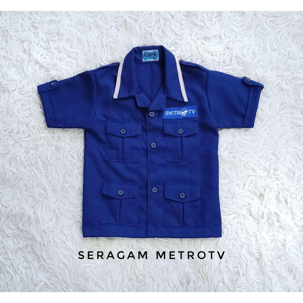 Jual SERAGAM METRO TV/BAJU METRO TV | Shopee Indonesia