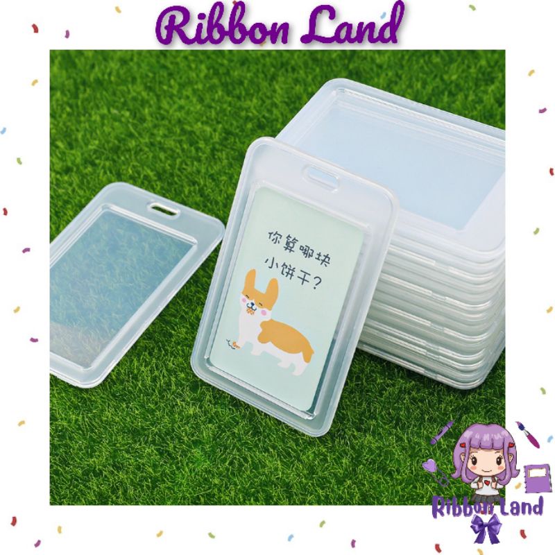 Jual Card Holder ID Photo Frame Name Tag | Shopee Indonesia