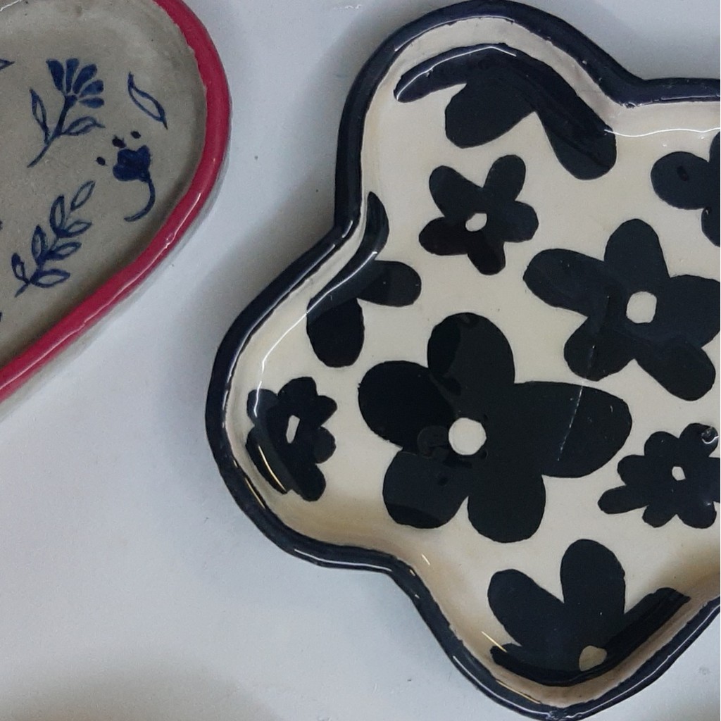 Jual creamy moomoomoo clay trinket dish tempat perhiasan asbak [READY ...