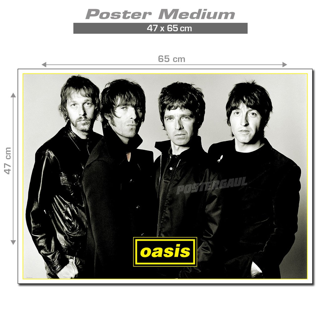 Jual Poster Medium OASIS #FJP222 - ukuran 47 x 65 cm | Shopee Indonesia