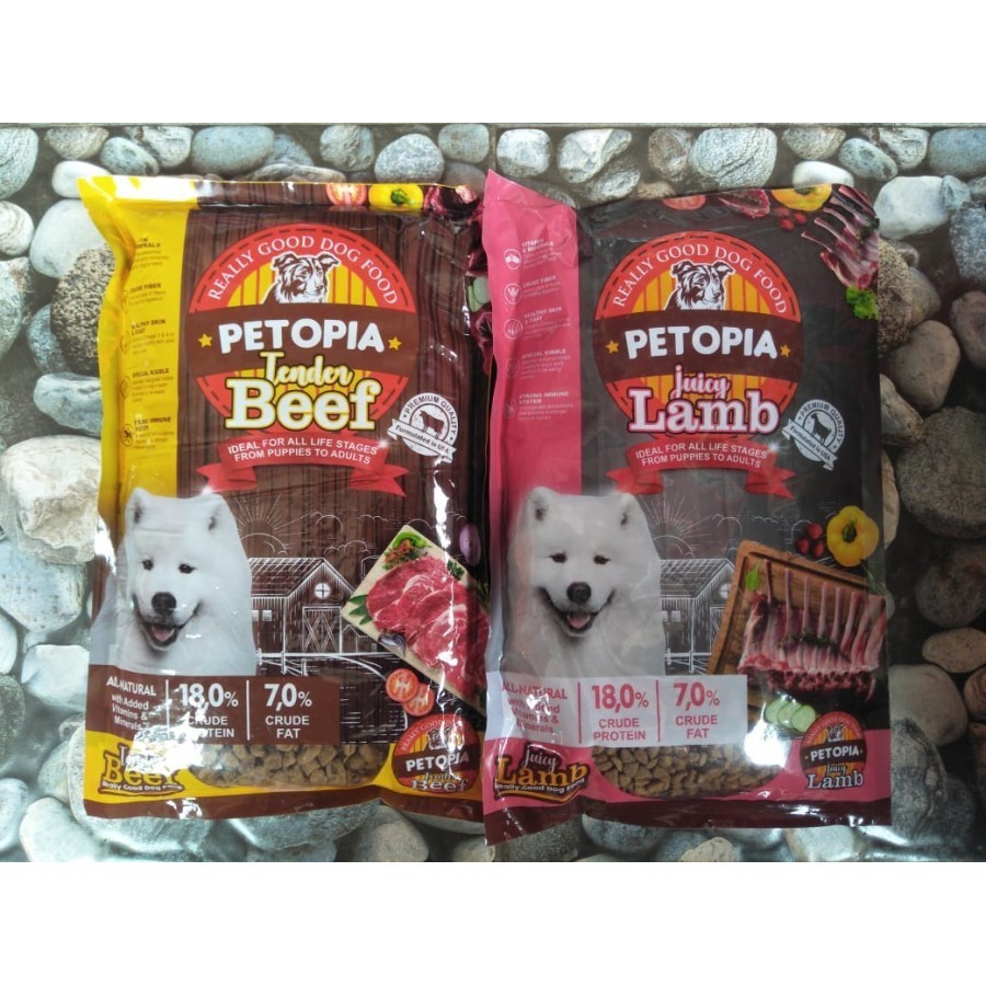 Jual Petopia Beef Lamb Repack 1 kg Dogfood Makanan Anjing Kering ...