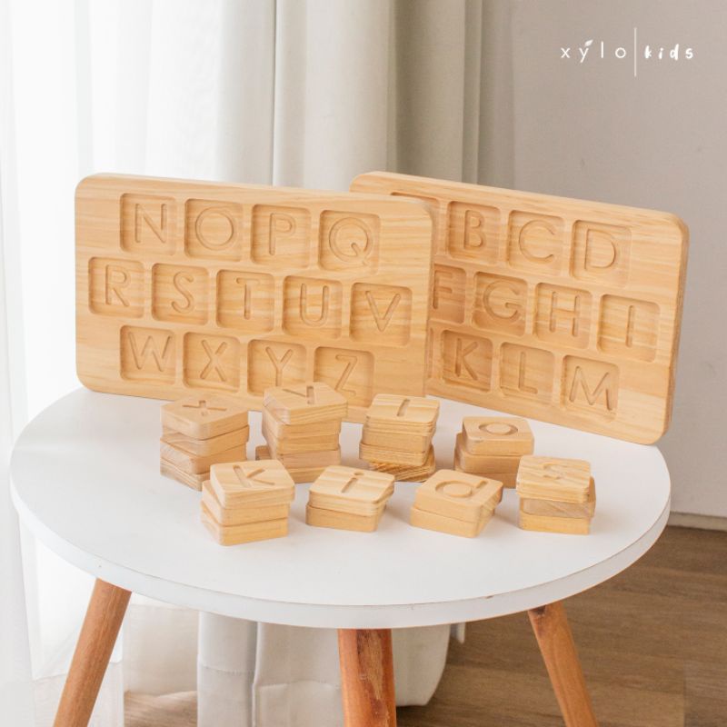 Jual Xylo Kids Uppercase & Lowercase Alphabet Puzzle / Mainan Edukasi ...