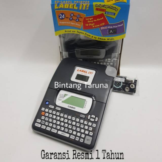 Jual Printer Label Casio KL-820 Mesin Label Printer Casio KL-820-W ...